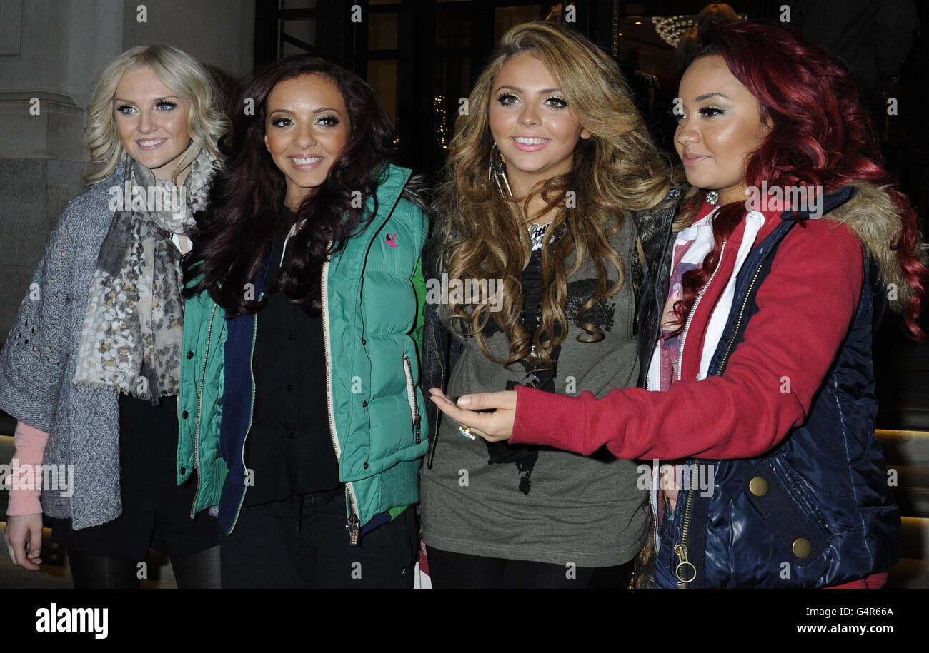Little Mix win X Factor Stock Photo - Alamy