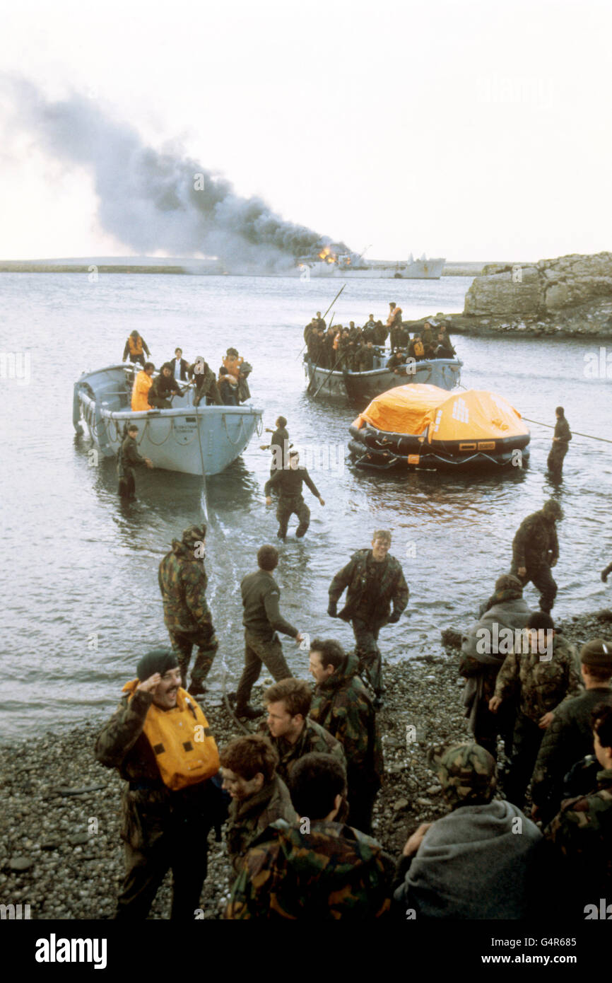 Falklands war 1982 hi-res stock photography and images - Alamy