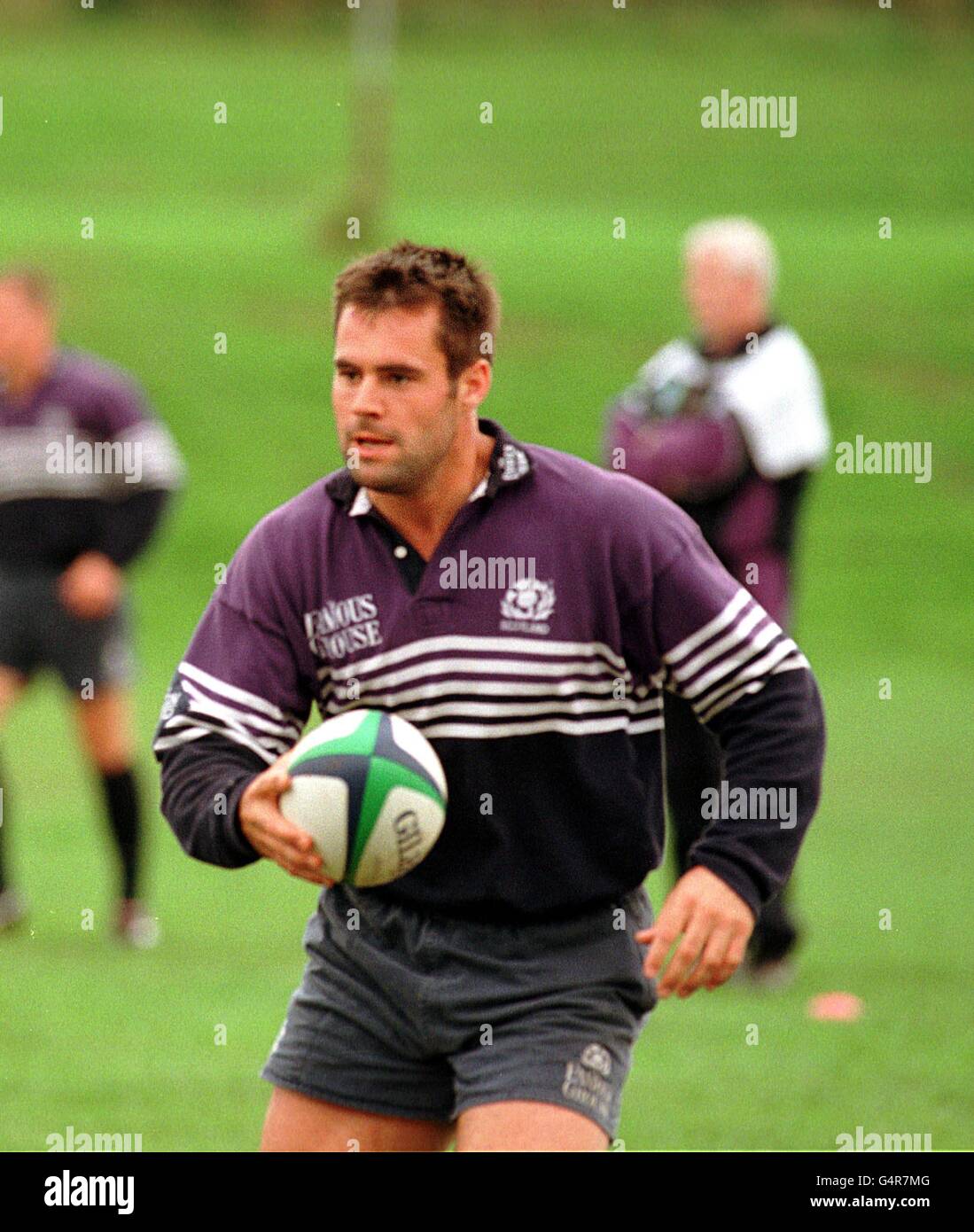 Rugby scotland train logan hi-res stock photography and images - Alamy