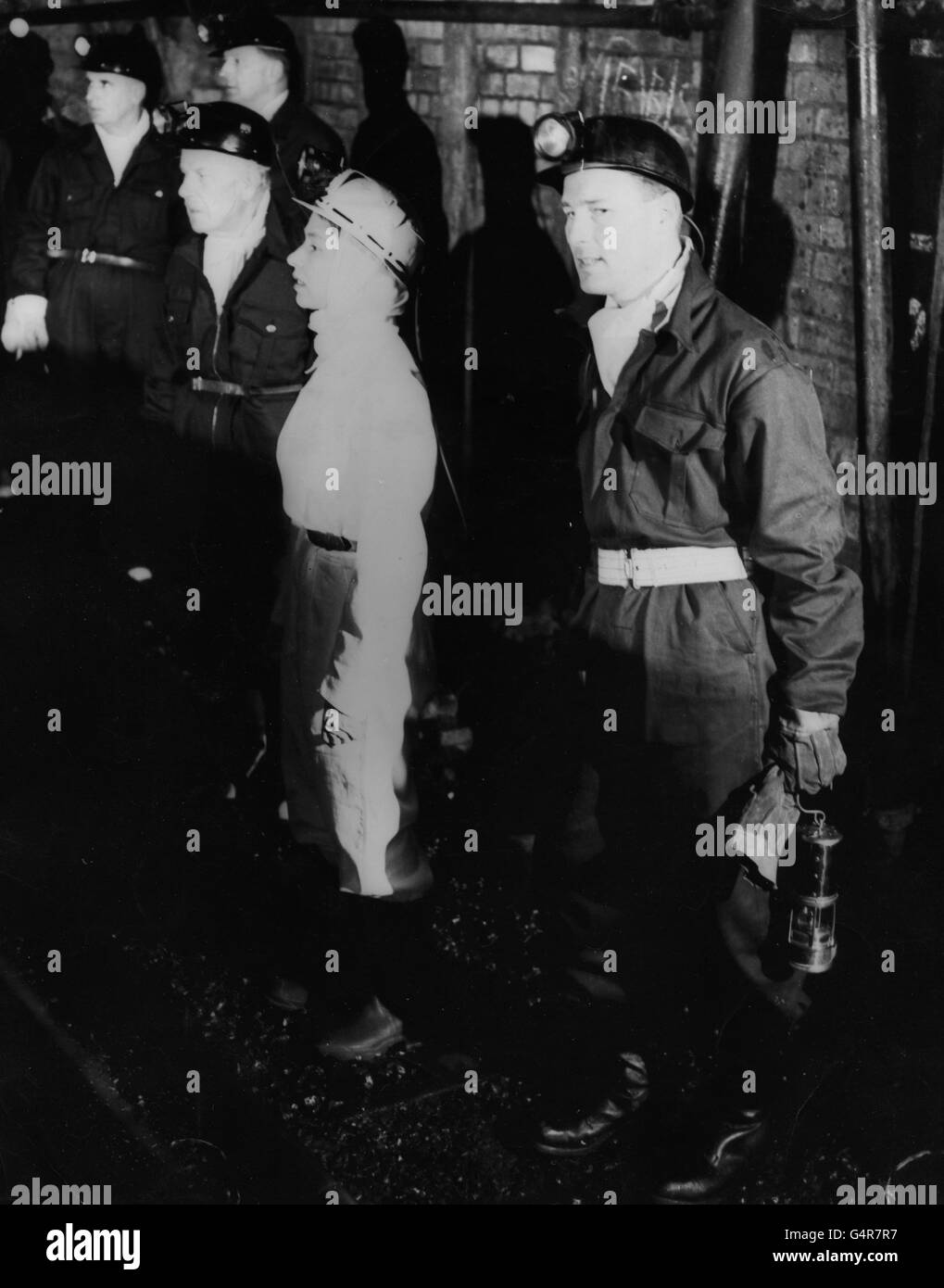 Royalty - Queen Elizabeth II - Rothes Colliery, Fifeshire Stock Photo ...