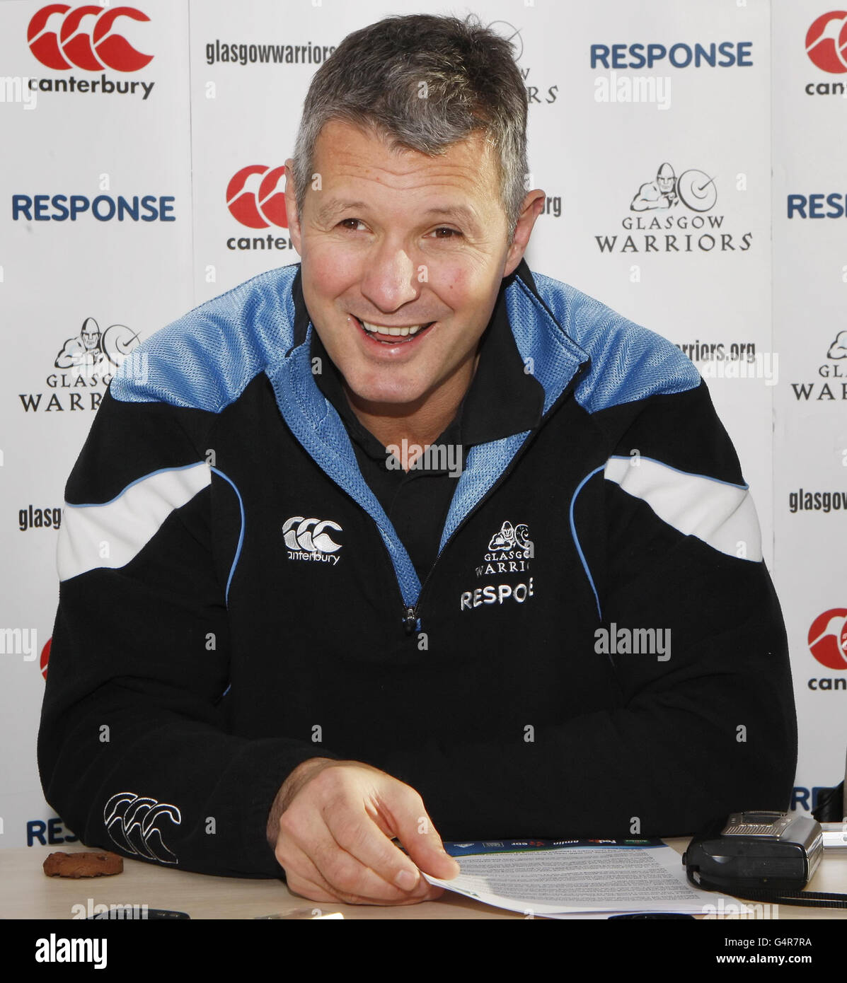 Rugby Union - Glasgow Warriors Team Announcement - Scotstoun Stadium ...