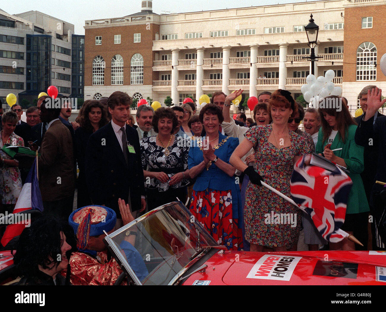 Duchess of York/Car Rally Stock Photo - Alamy