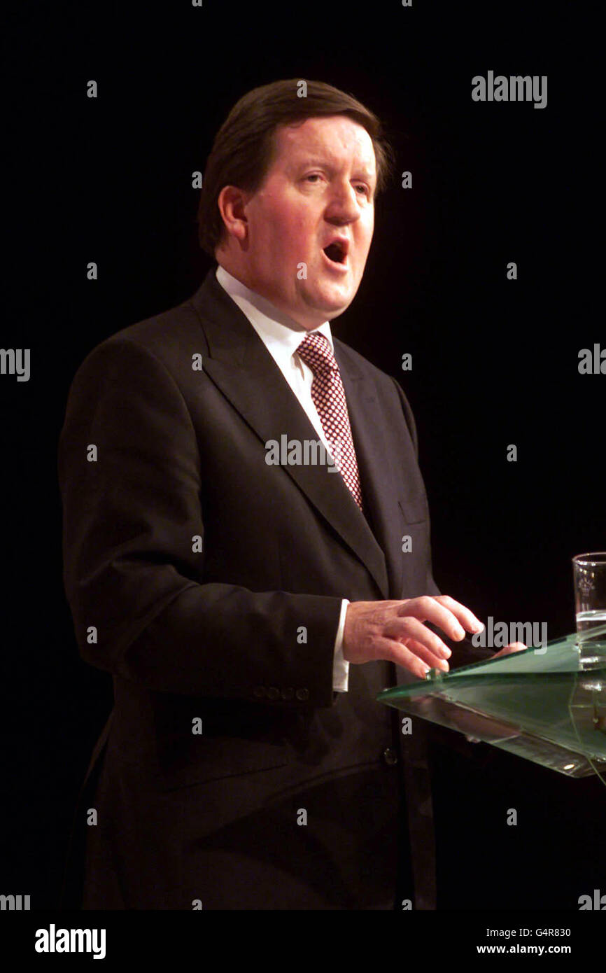 LABOUR Conf/Robertson 2 Stock Photo - Alamy