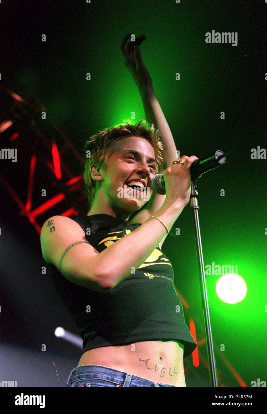 Melanie C kicks off her solo concert tour at the Royal Court Theatre in ...