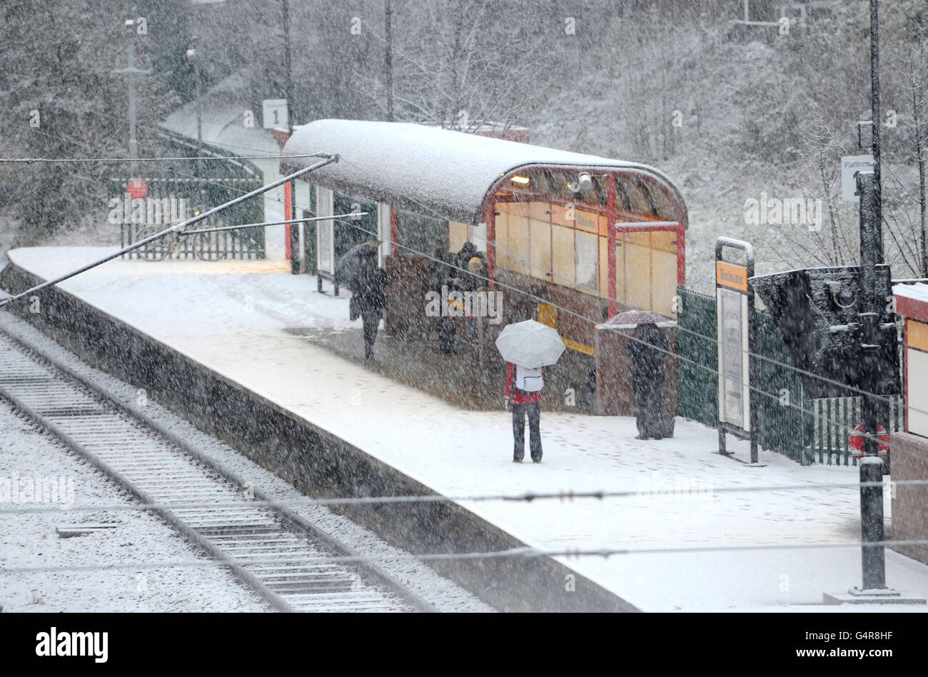 Winter weather - December 16th Stock Photo - Alamy