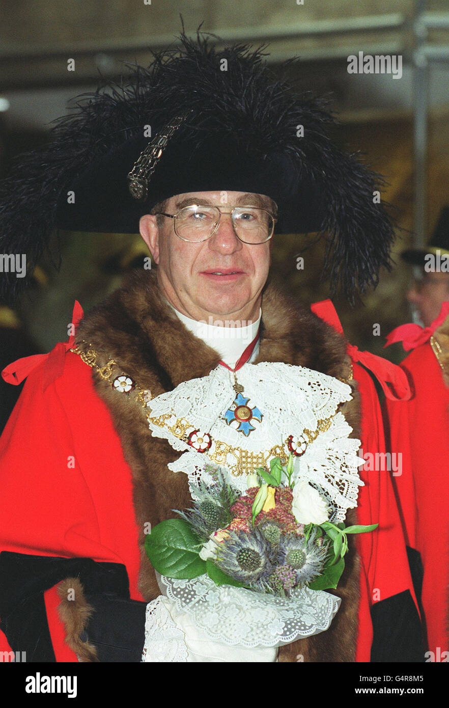 The current Lord Mayor of the City of London, Lord Levene of Portsoken ...