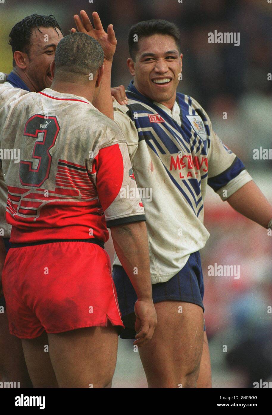 RUGBY LEAGUE. VA AIGA TUIGAMALA, WIGAN & APOLLO PERELINI, SAINT HELENS ...
