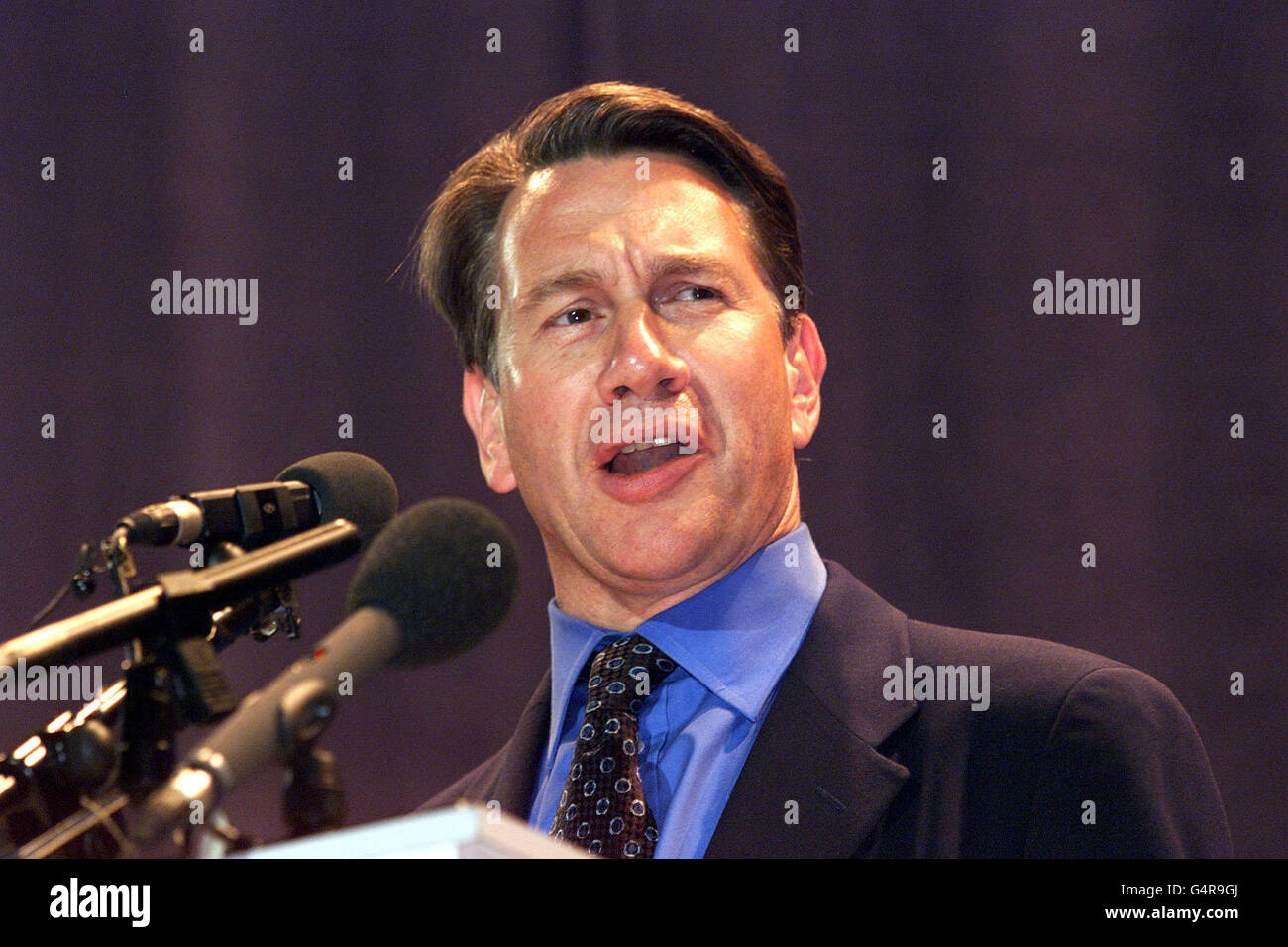 Former Defence Secretary Michael Portillo addresses a fringe meeting on ...