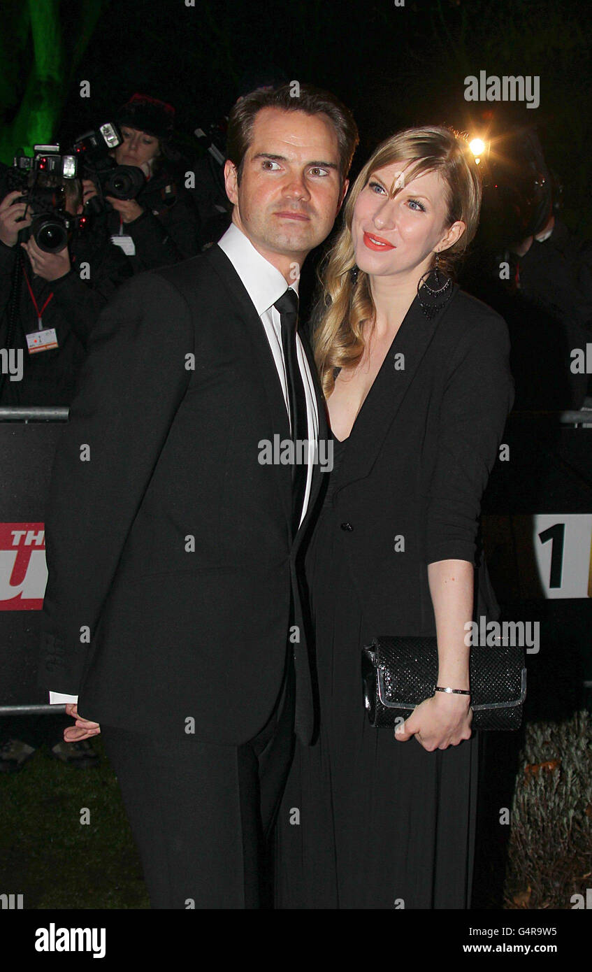 Jimmy Carr Girlfriend Karoline Copping Stock Photos & Jimmy Carr ...