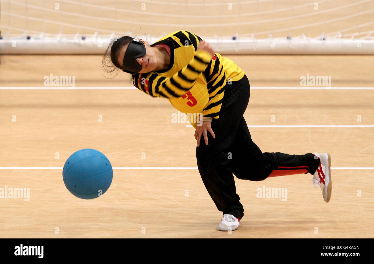 Paralympics - London International Goalball Tournament - Day Two ...