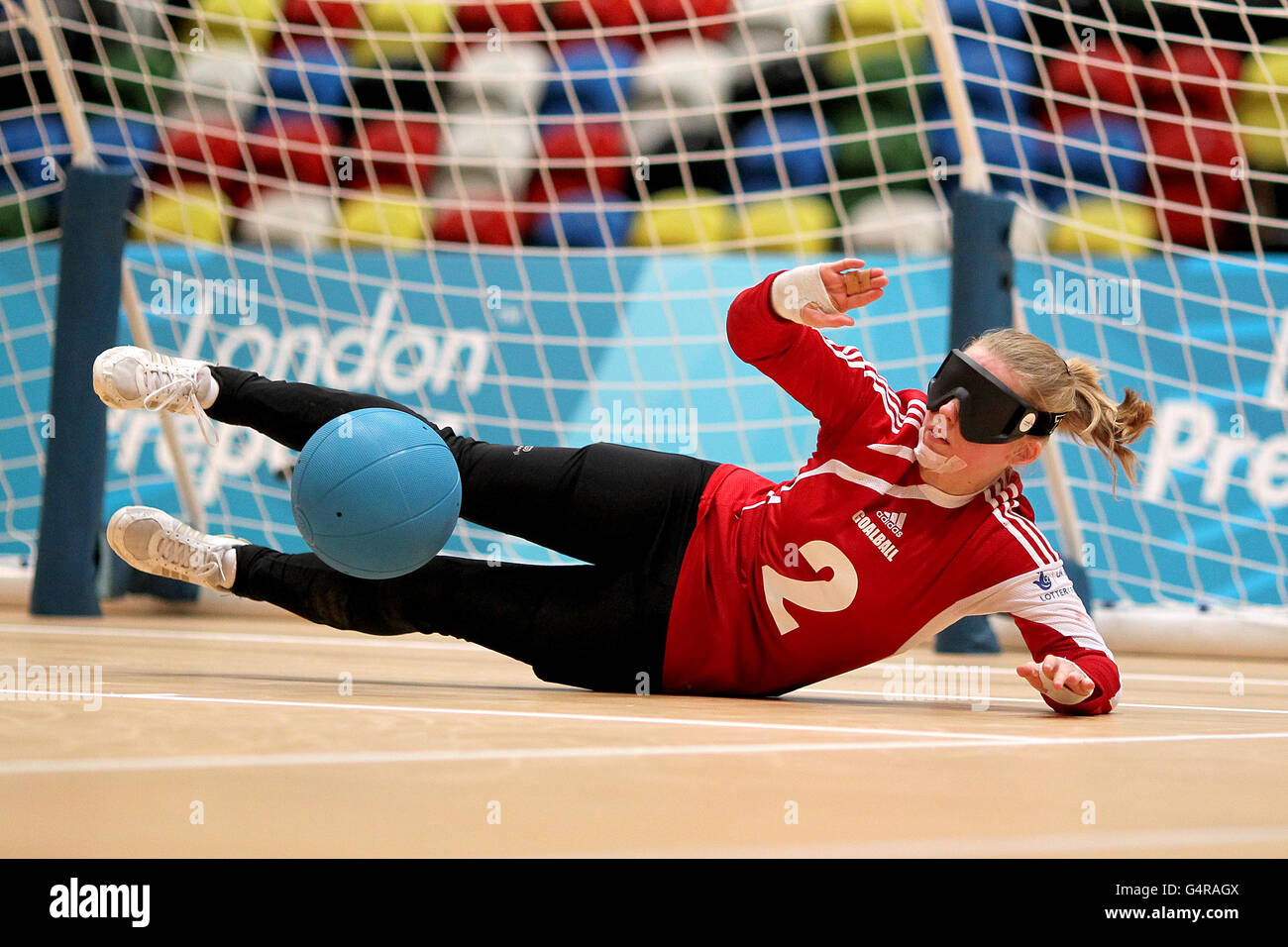 Paralympics - London International Goalball Tournament - Day Two ...