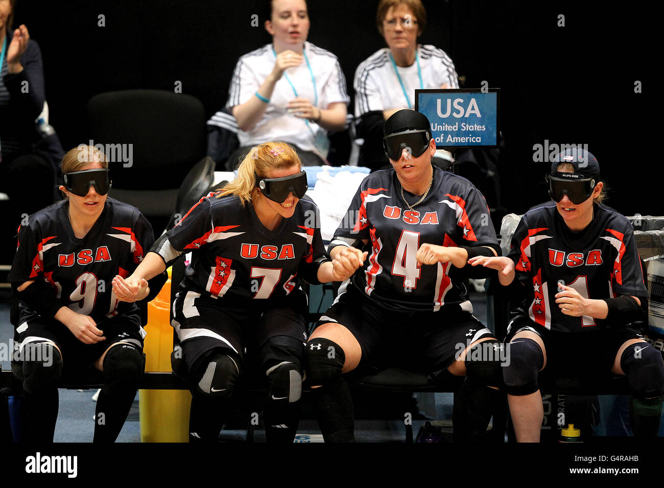 Paralympics - London International Goalball Tournament - Day Two ...