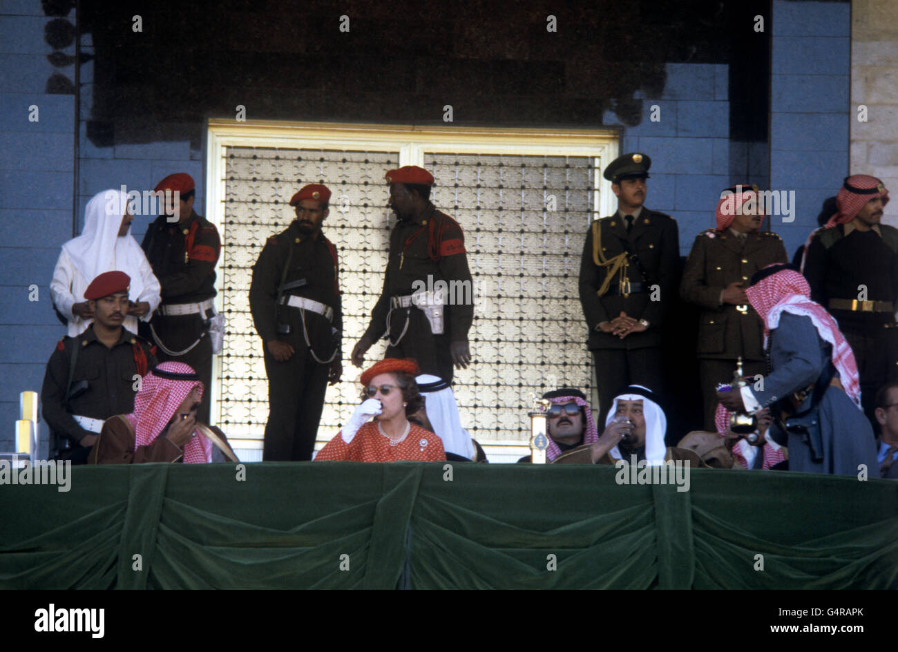 Royalty - Queen Elizabeth II Tour of the Middle East - Saudi Arabia ...