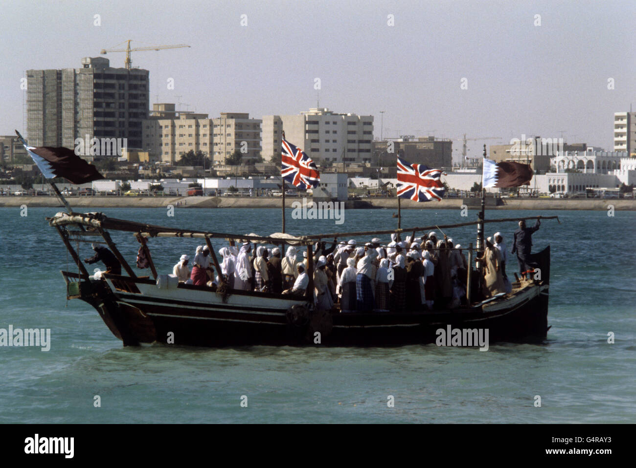 Royalty - Queen Elizabeth II Tour of the Middle East - Qatar Stock ...