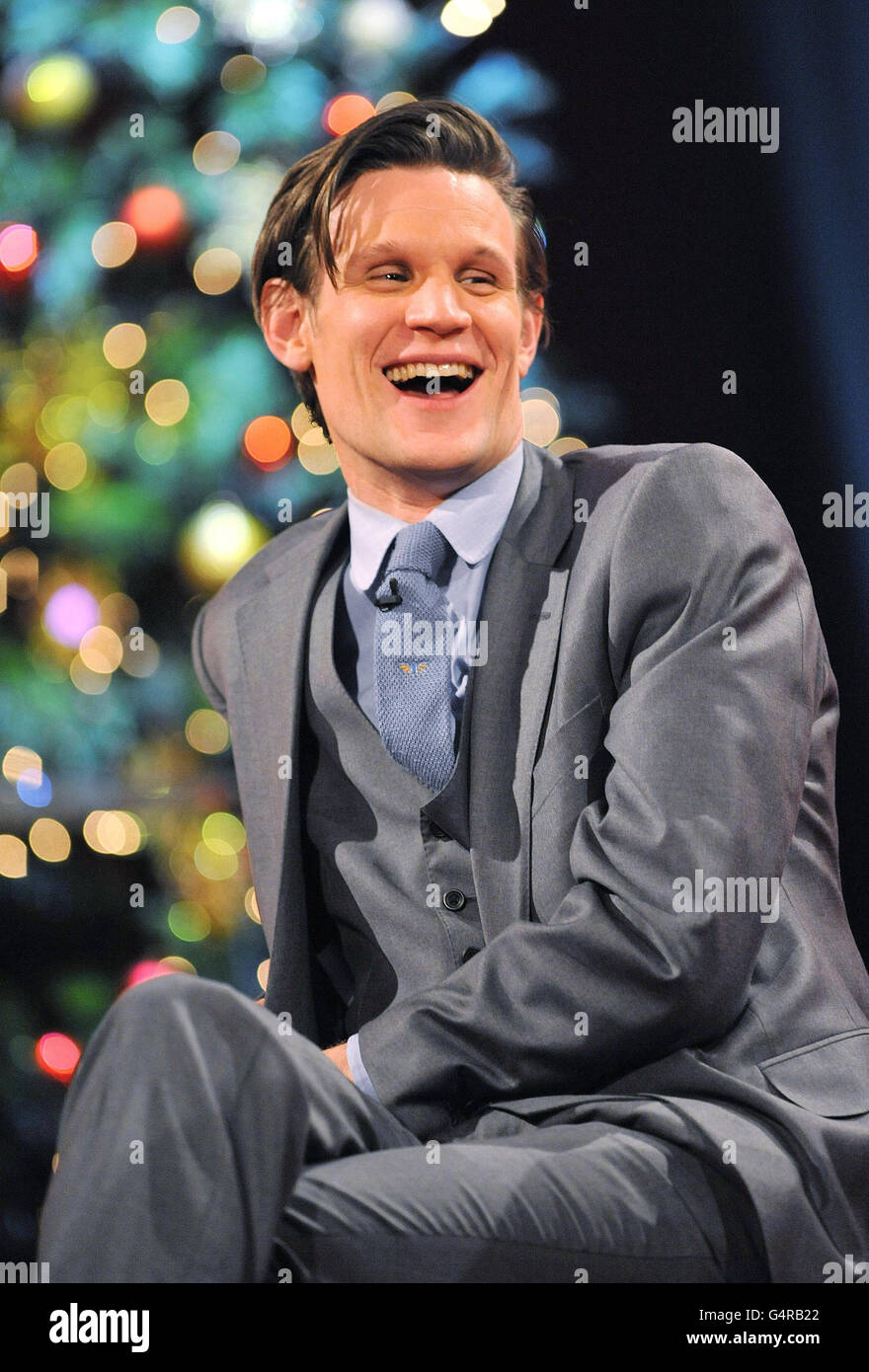 Matt Smith, during filming of The Graham Norton Show, at The London ...