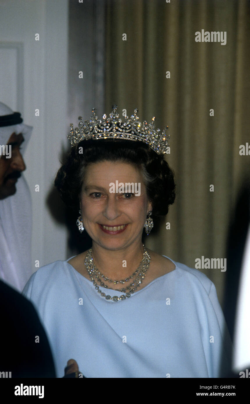 Royalty - Queen Elizabeth II Tour of the Middle East - Qatar Stock ...