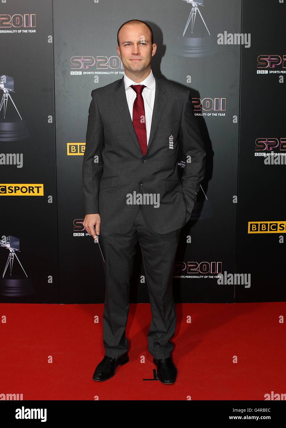 Cricketer Jonathan Trott arriving for the Sports Personality of the ...