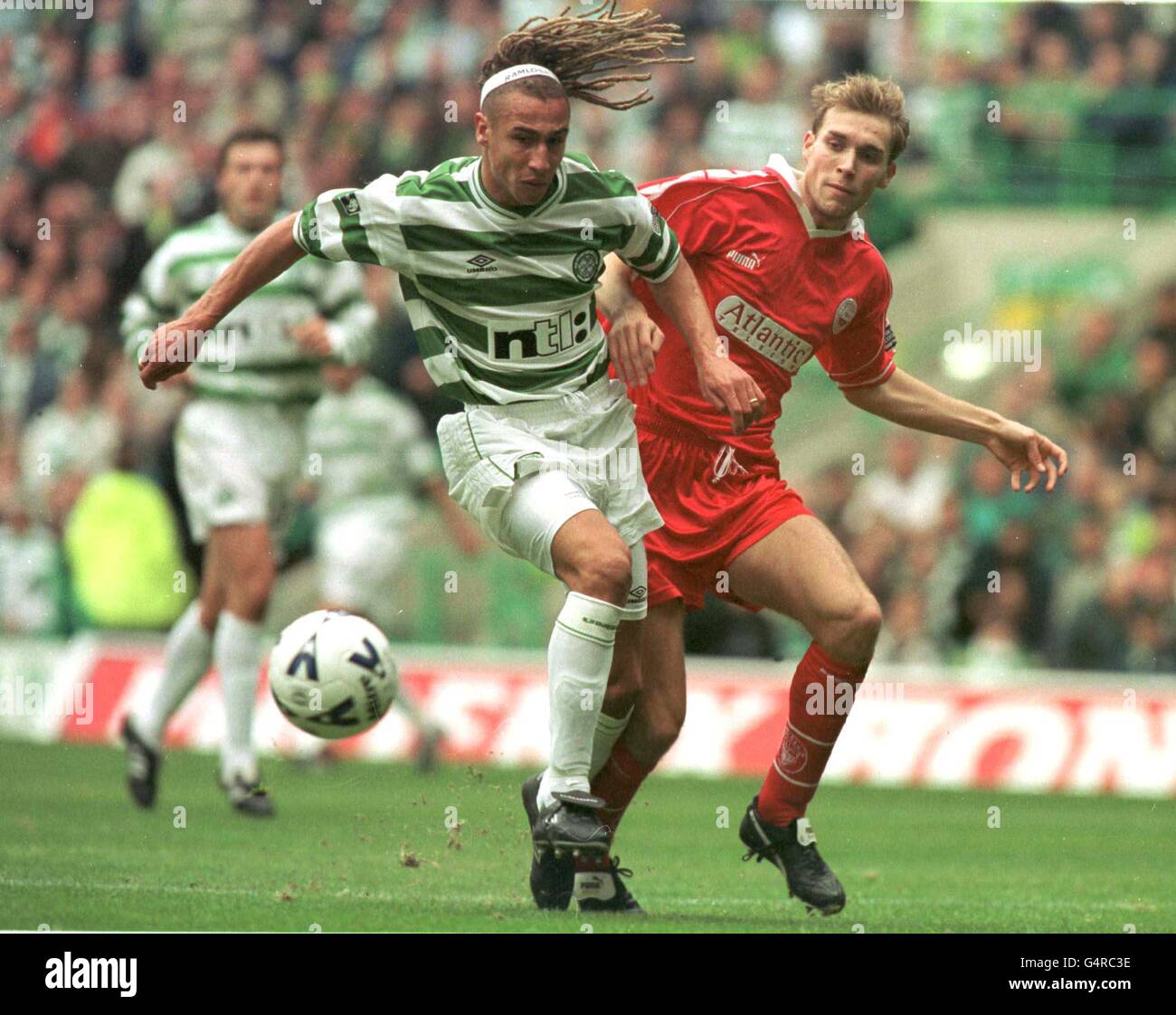 Celtic v abdn larsson anderson hi-res stock photography and images - Alamy