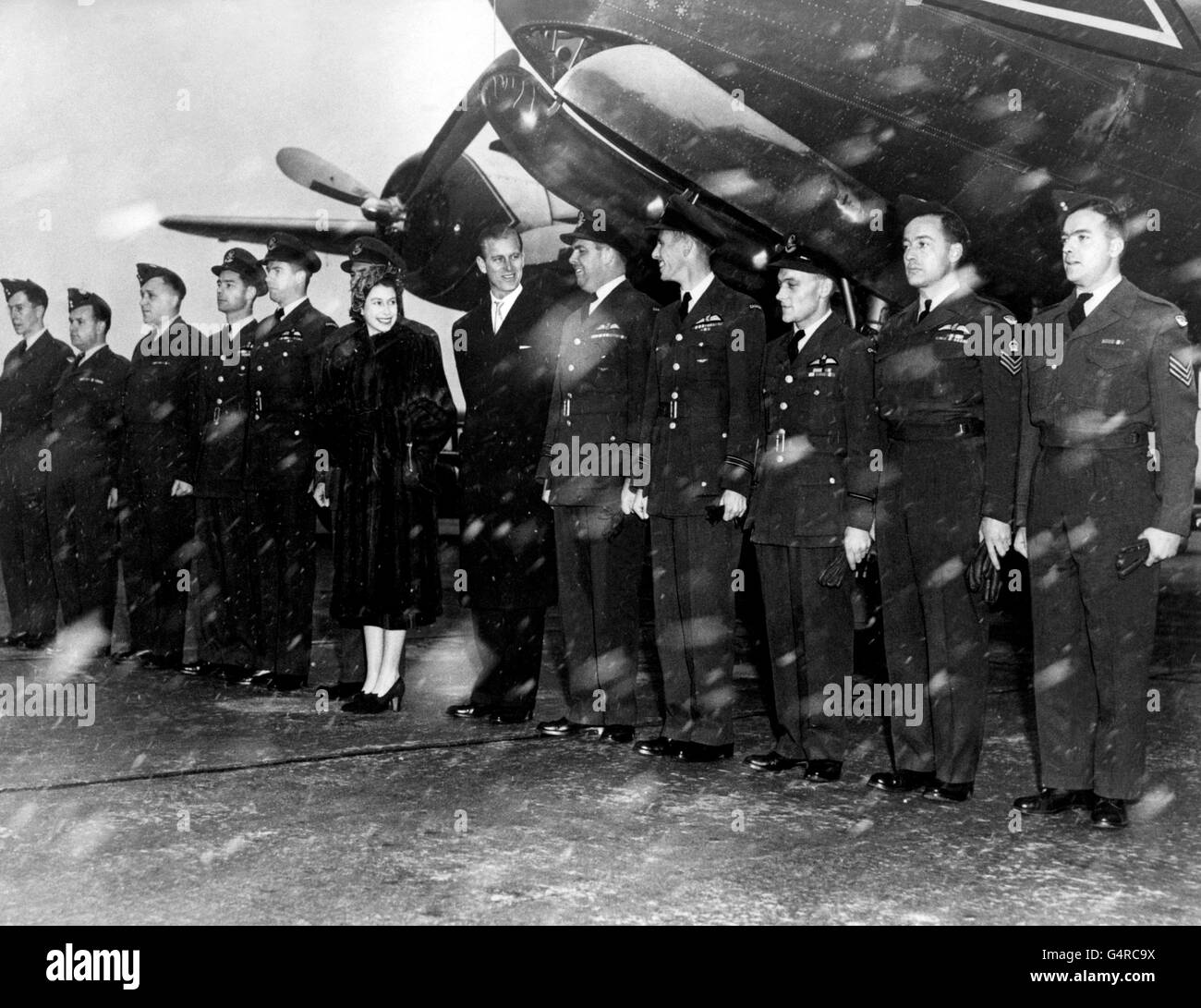 Royal air force flew Black and White Stock Photos & Images - Alamy