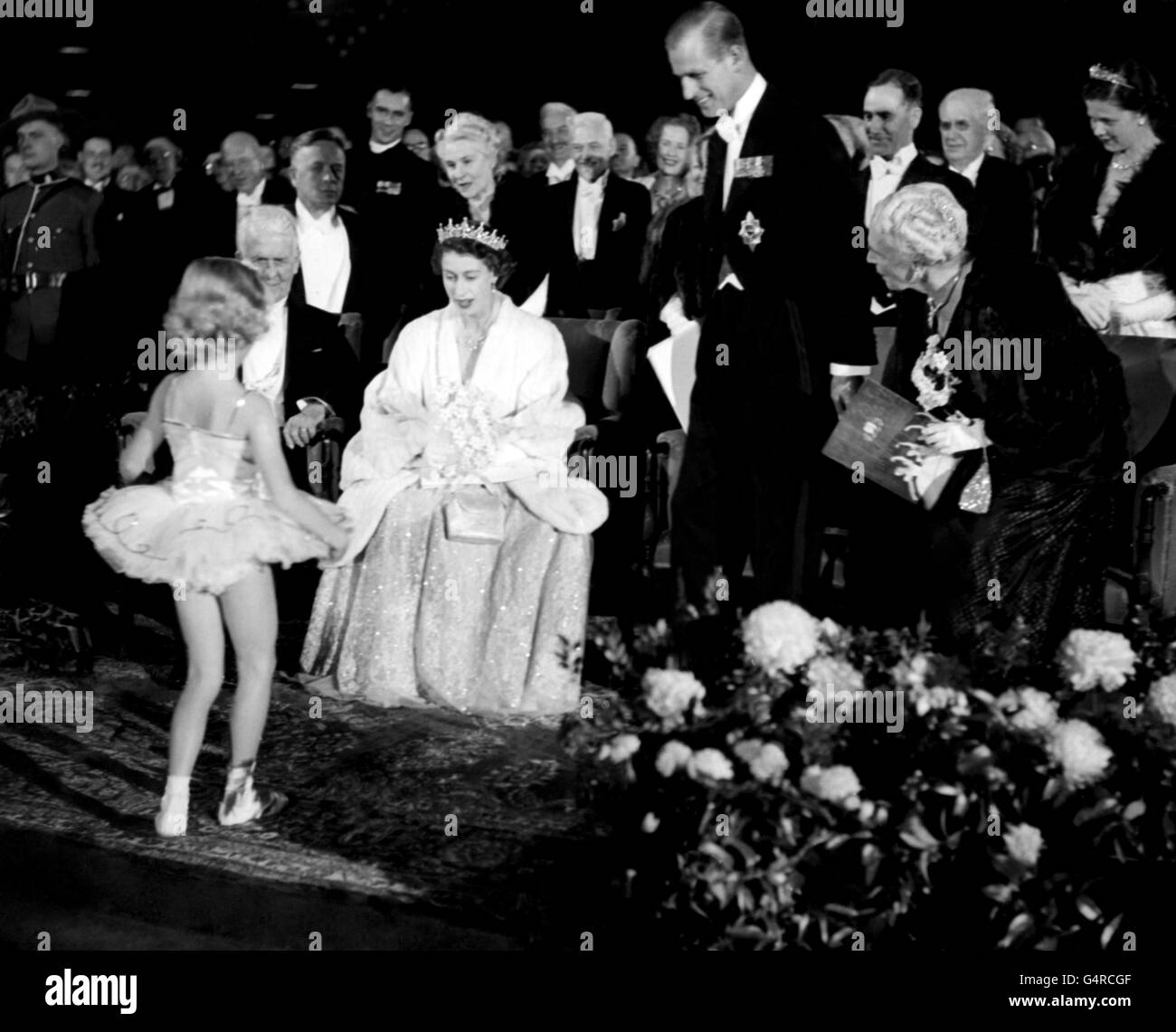 Royalty - Princess Elizabeth Tour of Canada - Winnipeg, Manitoba Stock ...