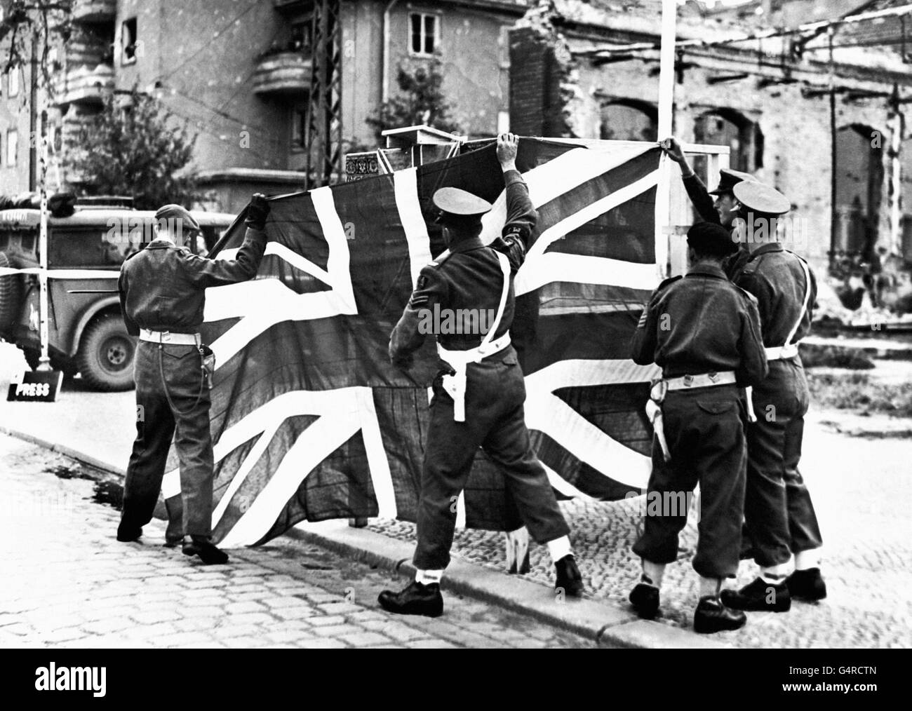 World War Two - British Empire - British Army Military Police - Berlin ...