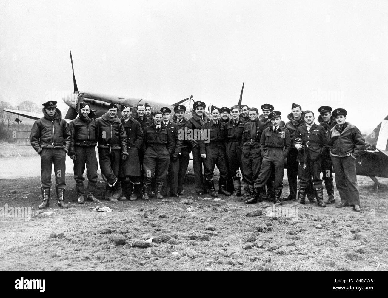 World War Two - RAF Pilots Stock Photo - Alamy