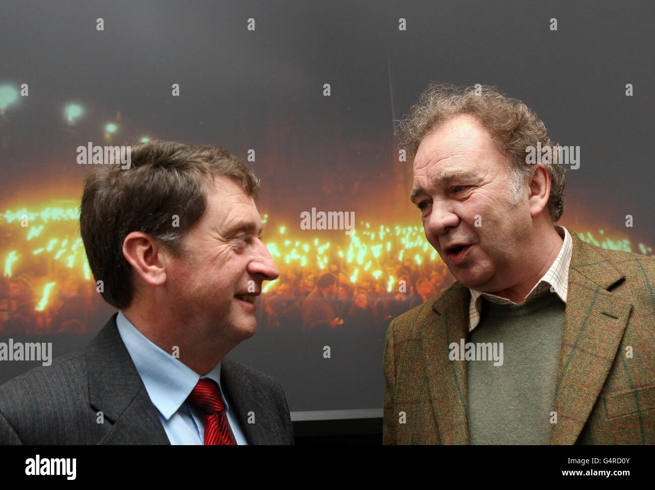 Unique Events Technical Director Barry Wright (right) and Tom O'Brien ...