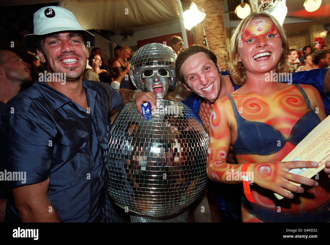 MTV Ibiza 99/Alex P/Brandon Block Stock Photo - Alamy