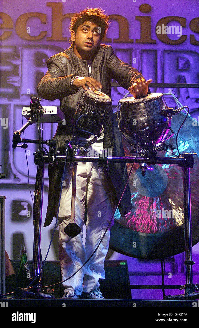 Overall winner Talvin Singh, plays live at the Technics Mercury Music ...