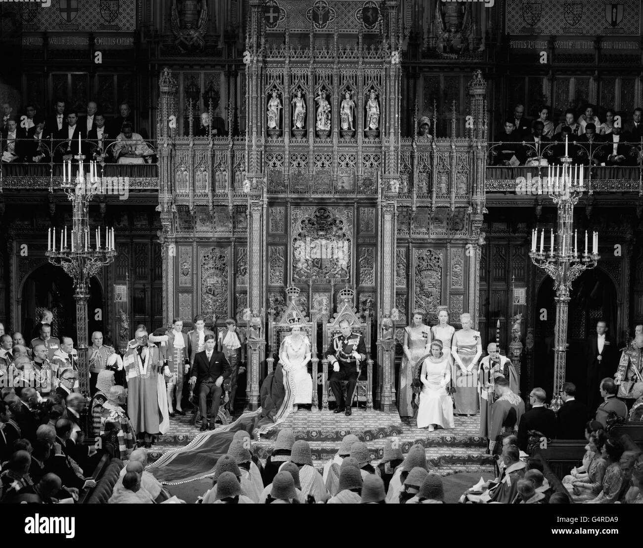 State opening ceremony Black and White Stock Photos & Images - Alamy
