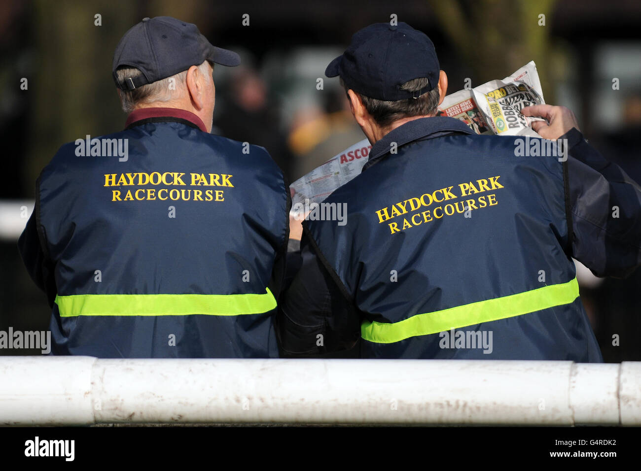 Horse racing betfair chase raceday haydock park racecourse hi-res stock ...