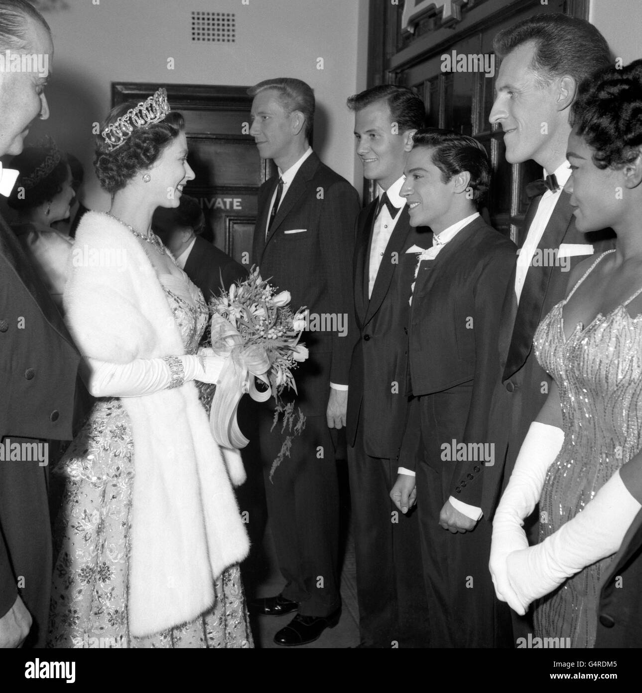 Queen Elizabeth II meeting Antonio Ruiz Soler of Antonio and his ...