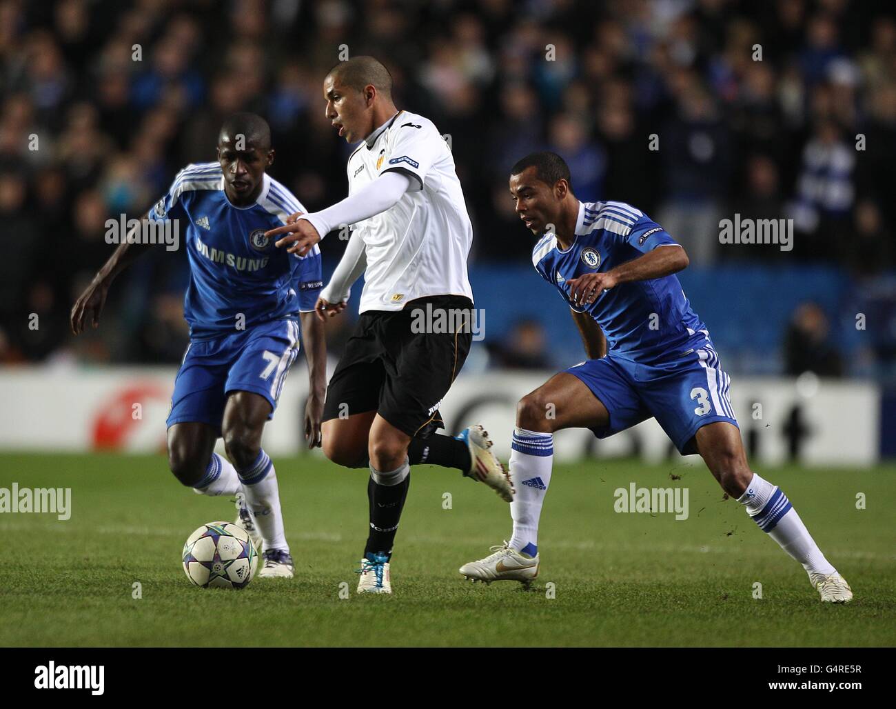 Uefa champions league valencia v chelsea hi-res stock photography and ...