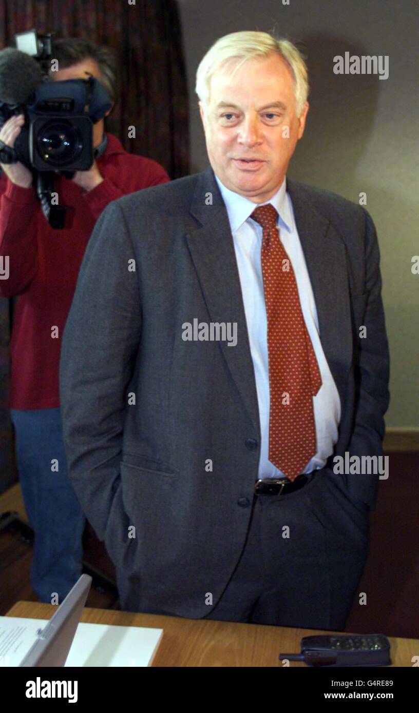 ULSTER RUC/Chris Patten Stock Photo - Alamy