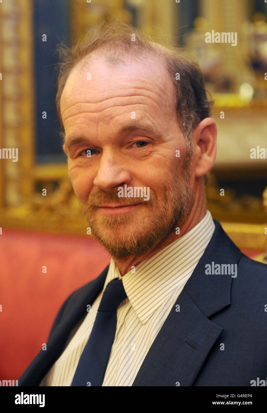 Falcon Scott (grandson of Captain Scott) poses as the Queen and Duke of ...