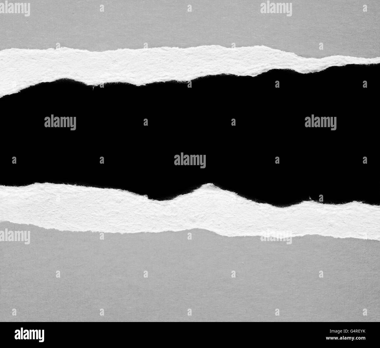 Ripped paper, space for copy Stock Photo - Alamy