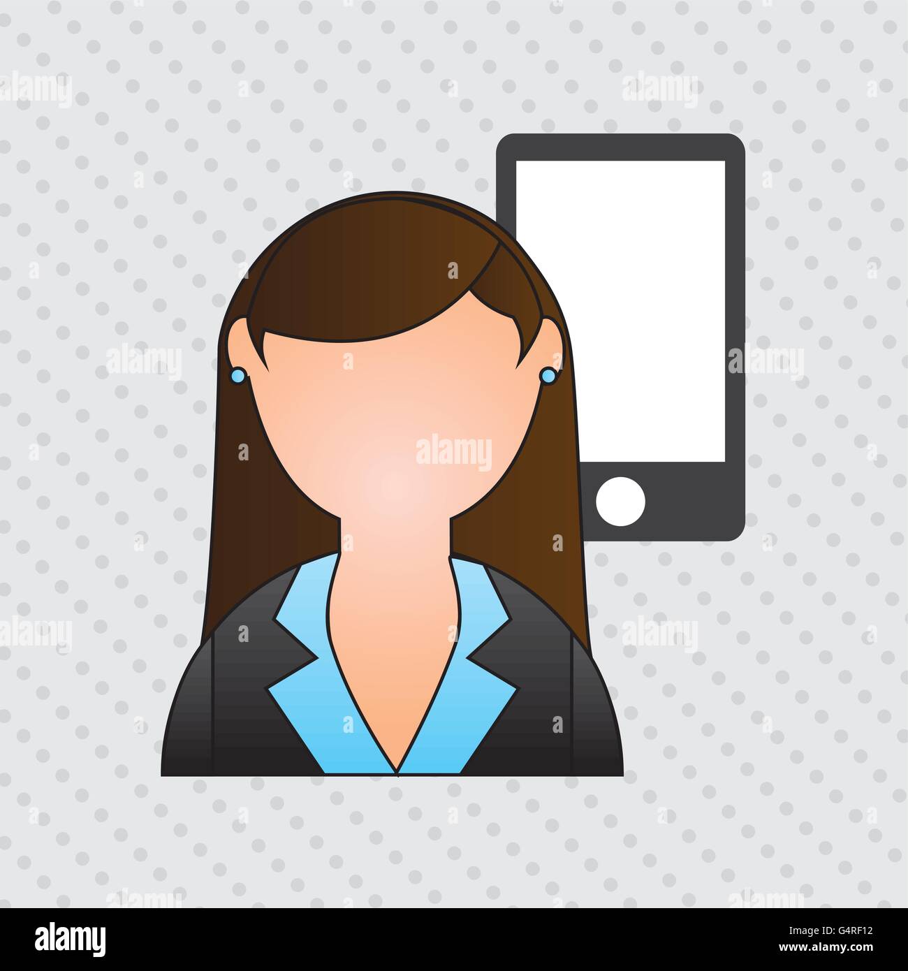 smartphone user design Stock Vector Image & Art - Alamy