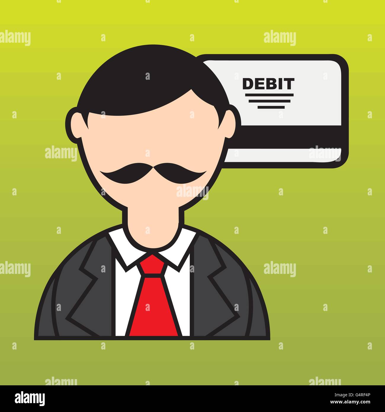 debit card user design Stock Vector Image & Art - Alamy