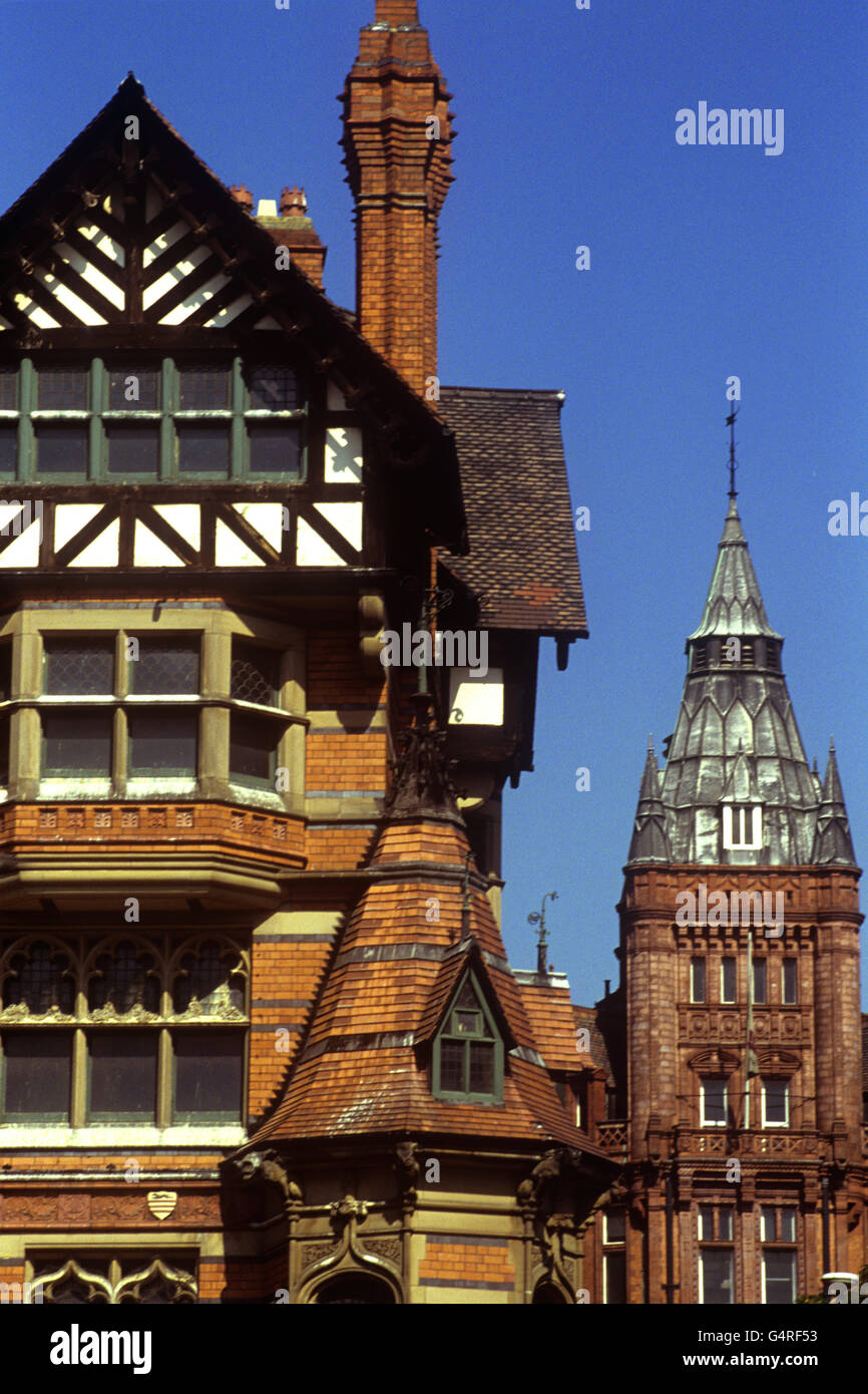 Long row nottingham architecture hi-res stock photography and images ...