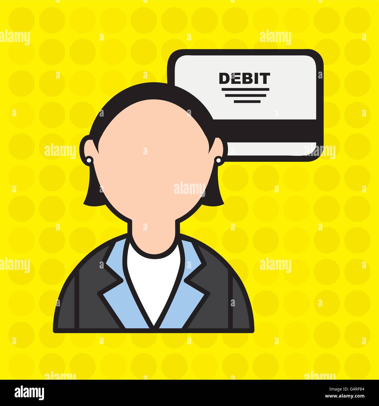 debit card user design Stock Vector Image & Art - Alamy