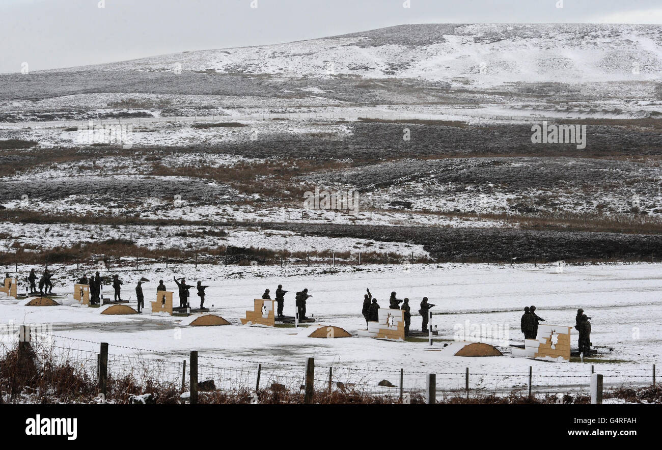 Catterick ranges hi-res stock photography and images - Alamy