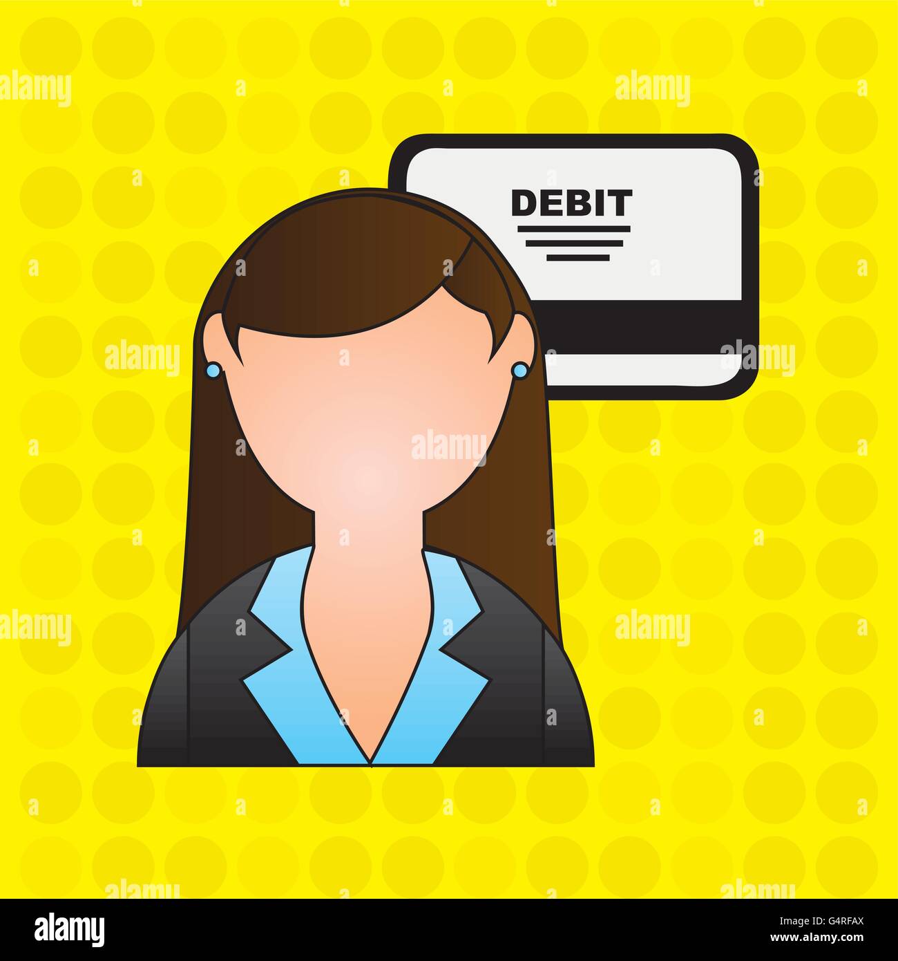 debit card user design Stock Vector Image & Art - Alamy