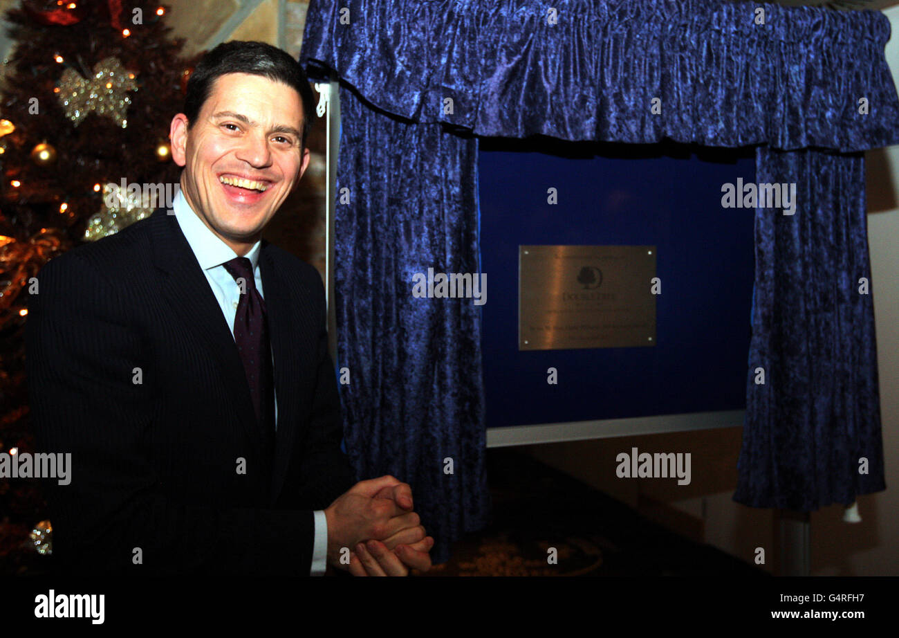South Shields MP David Miliband, officially opens the brand new ...