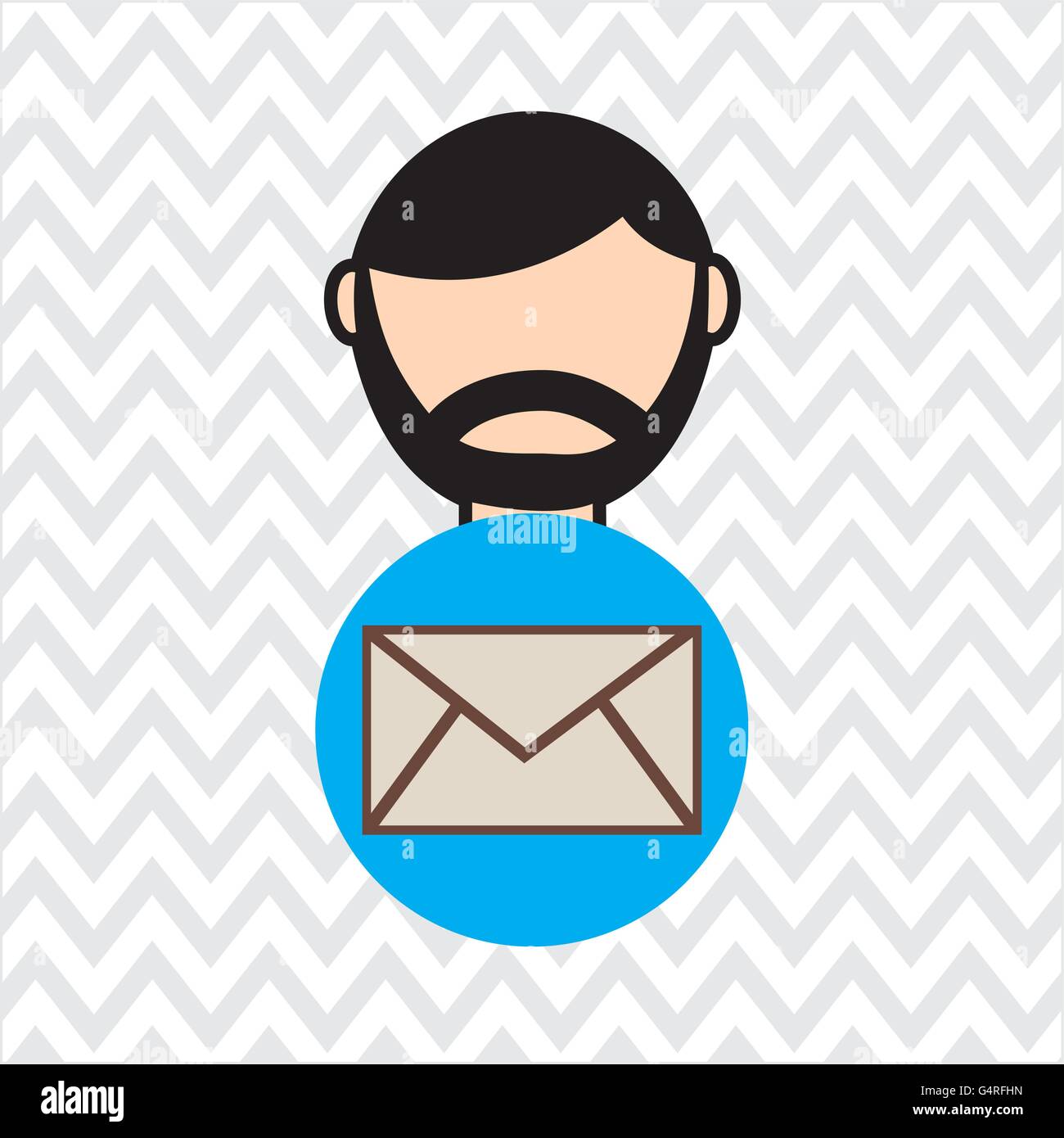person and letter design Stock Vector Image & Art - Alamy
