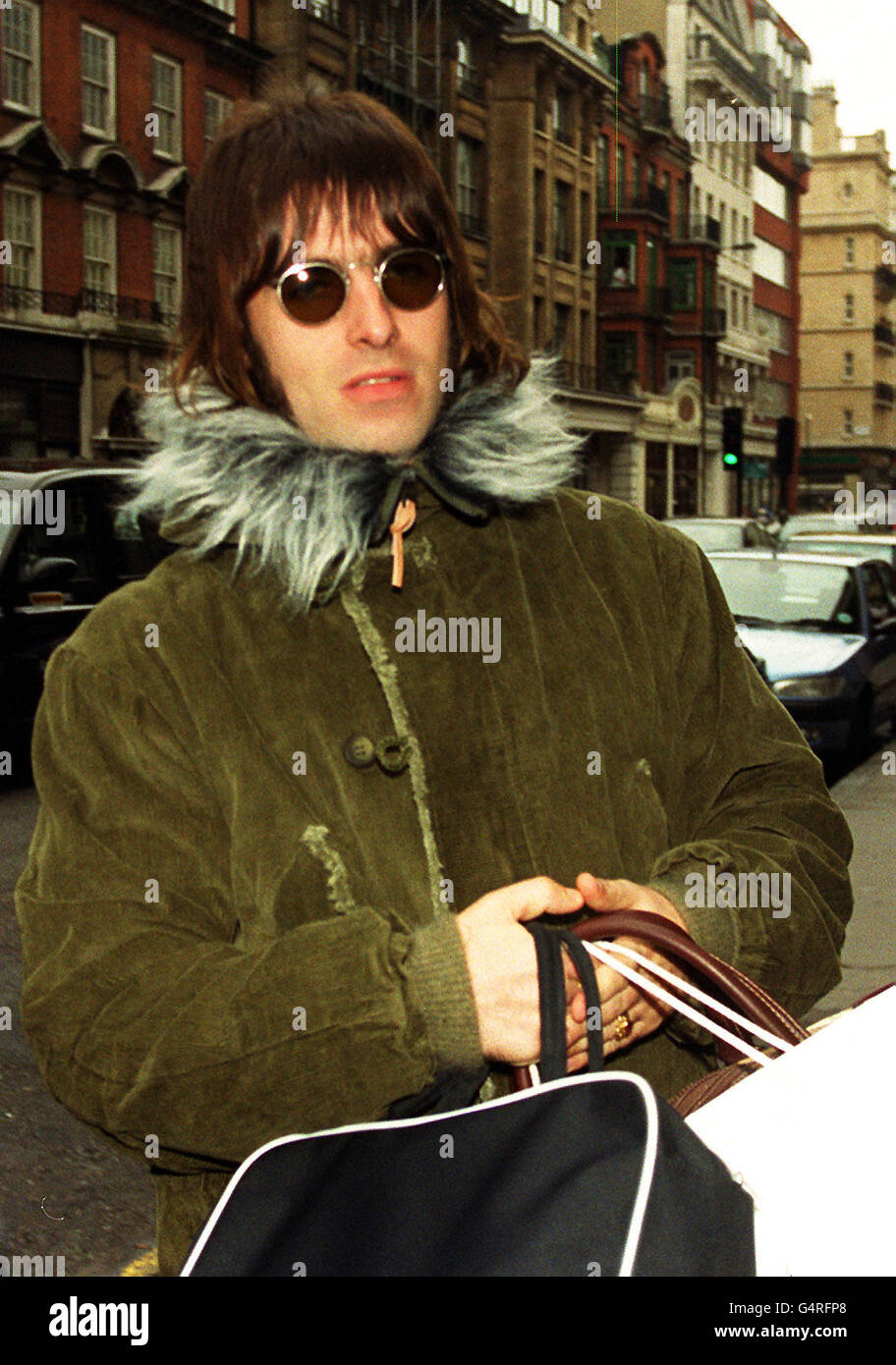Liam Gallagher And Wife Patsy Kensit High Resolution Stock Photography ...
