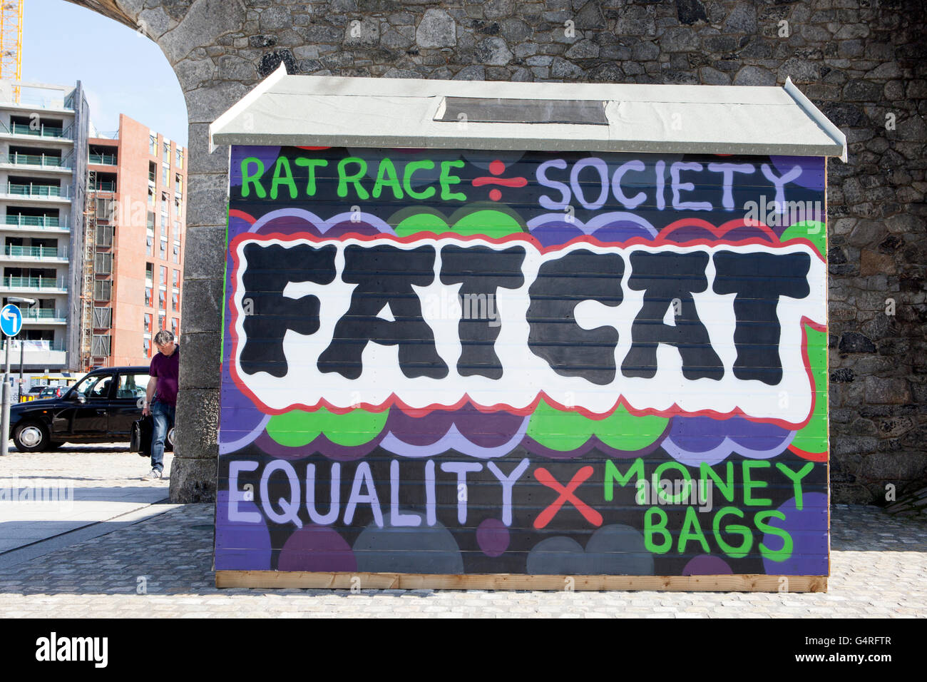 The' Metal Hut' beach box project at Liverpool's famous Albert Dock ...