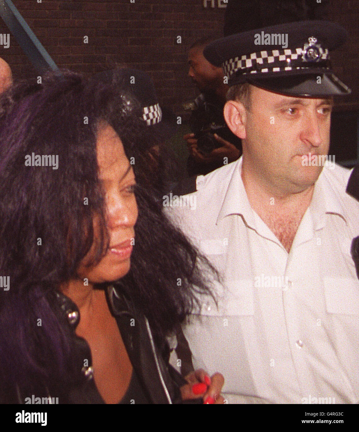 Police Diana Ross 2A Stock Photo - Alamy