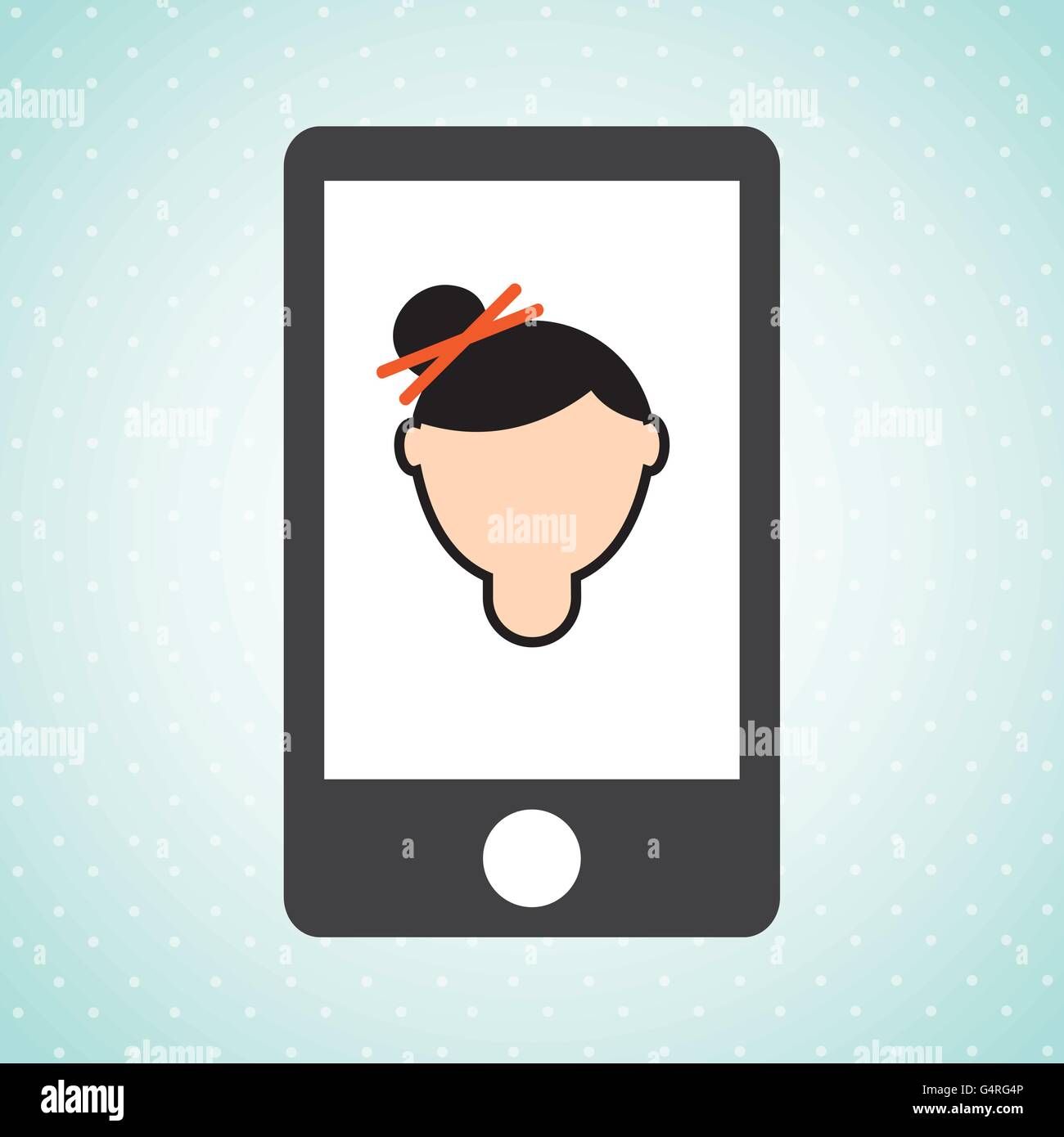 smartphone user design Stock Vector Image & Art - Alamy