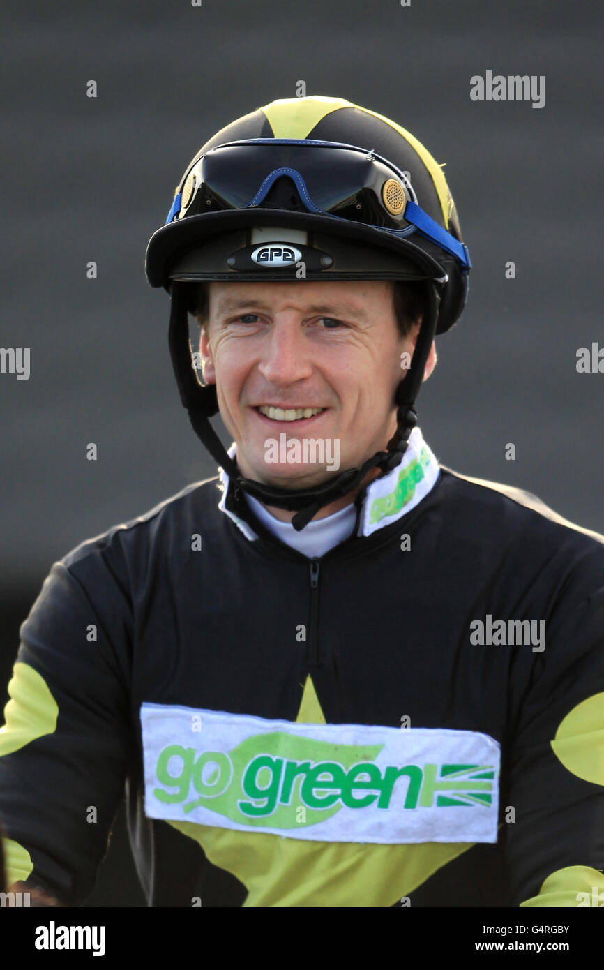 Horse Racing - Southwell Racecourse. Jockey Steve Drowne prior to his ...