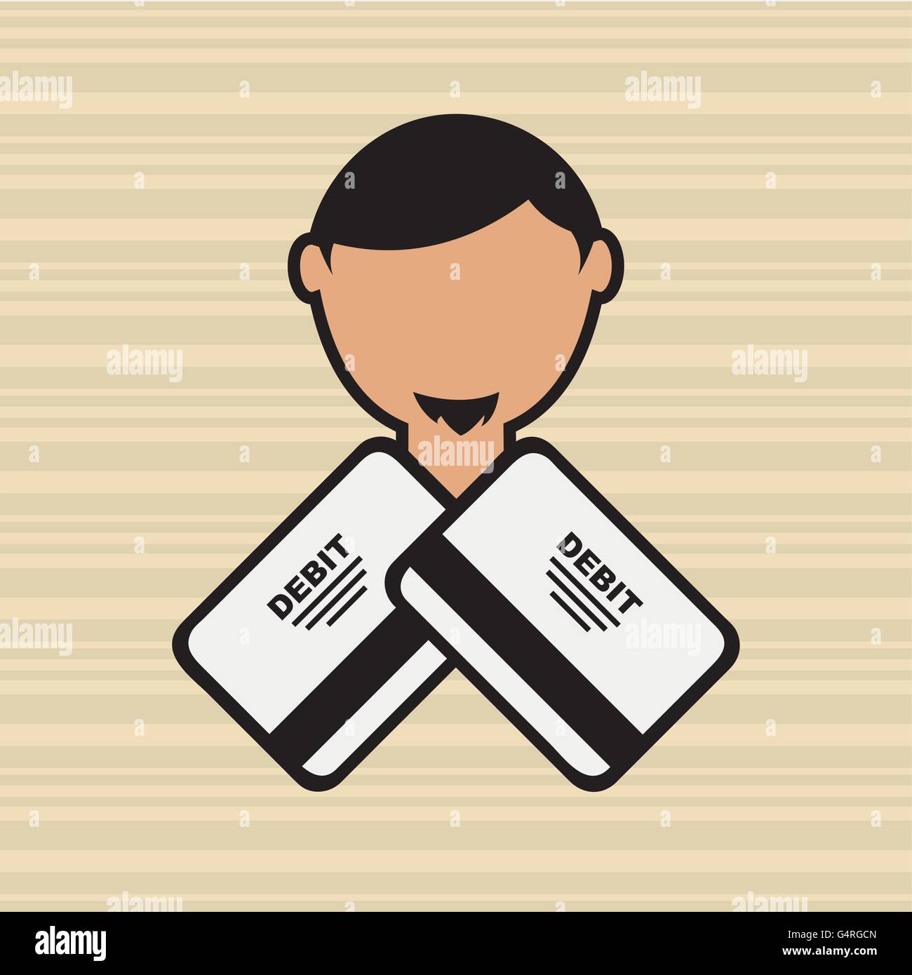 debit card user design Stock Vector Image & Art - Alamy